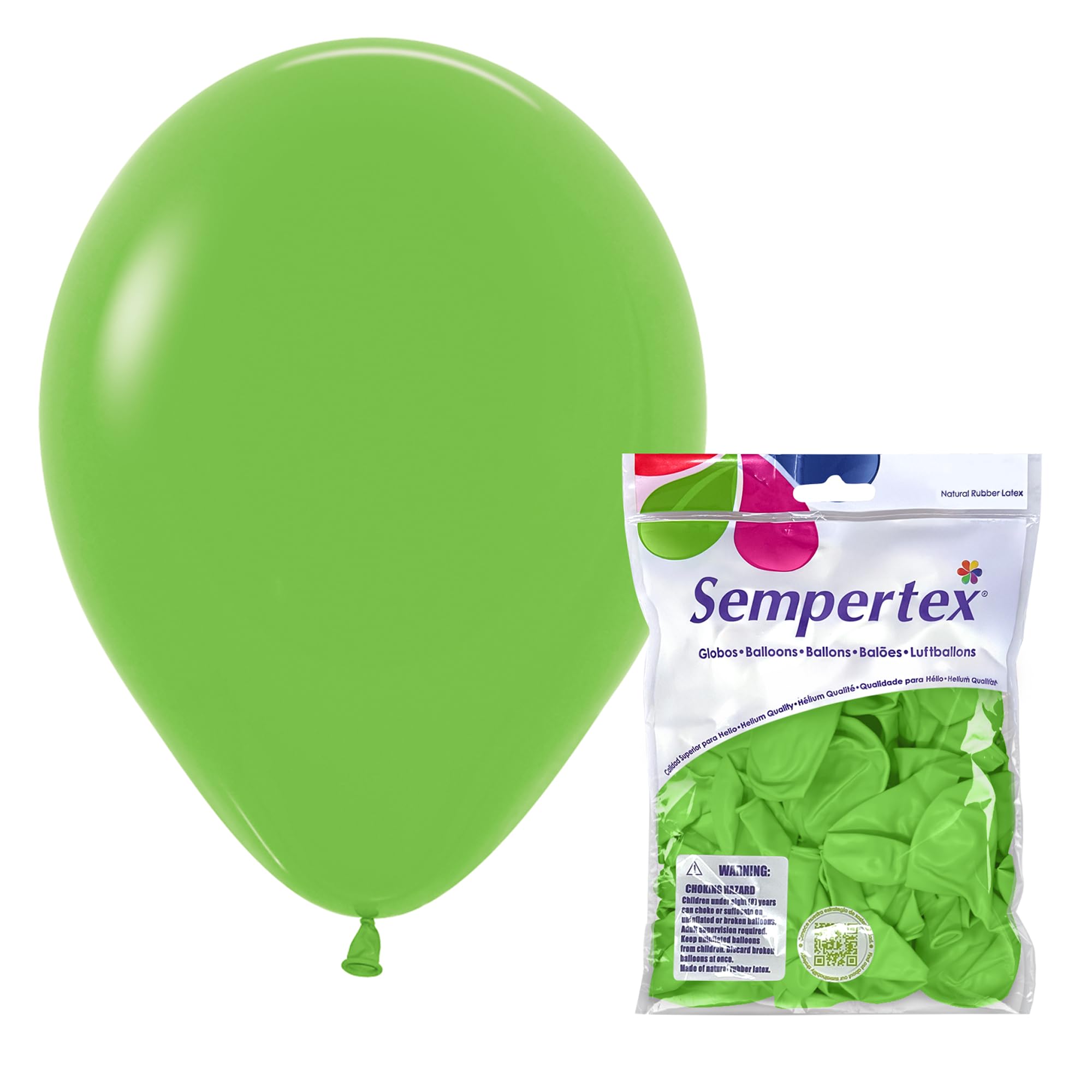 Sempertex Deluxe Key Lime Balloons - 11 Inch, 25 Pcs - Elegant Latex B ...
